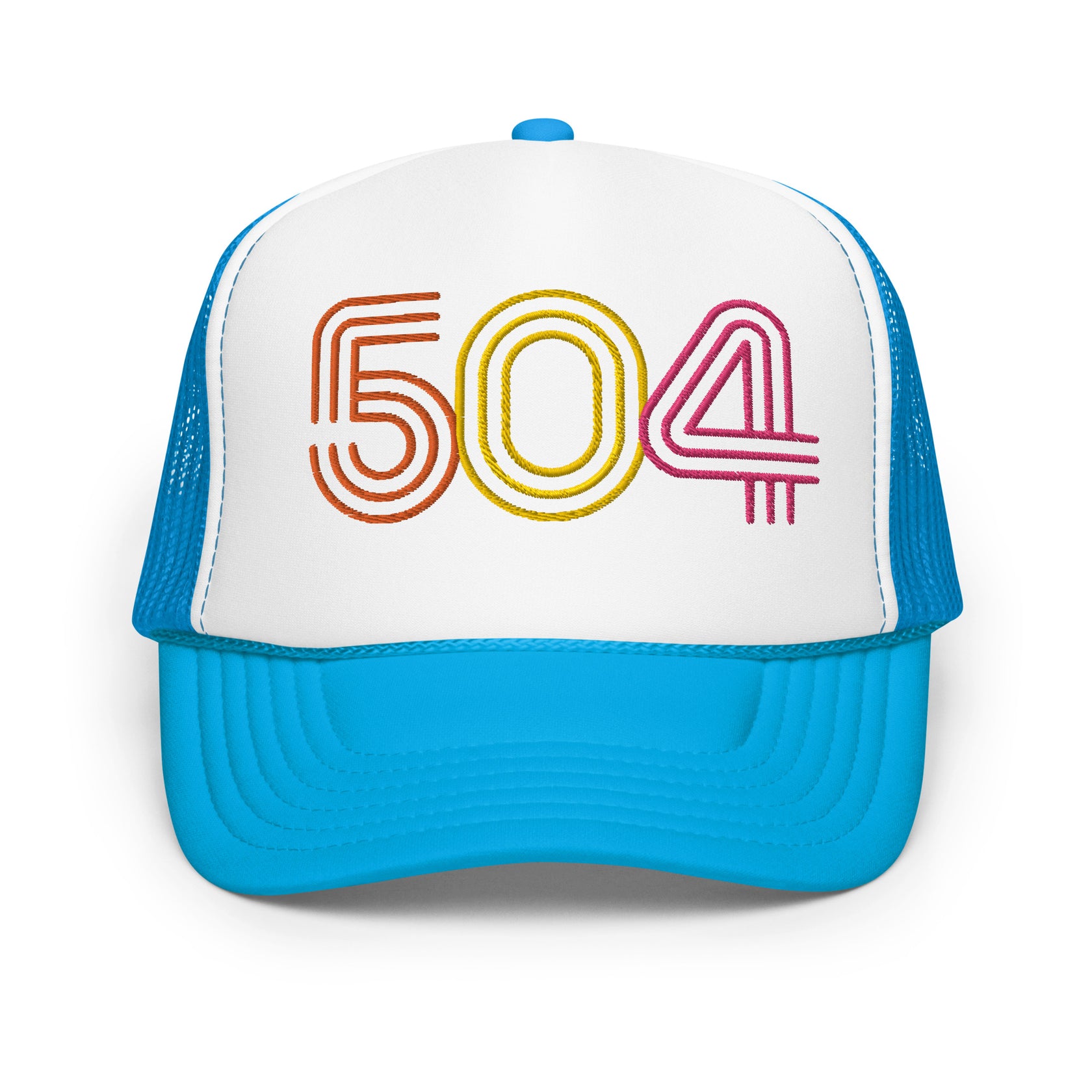 Colorful 504 Foam trucker hat – Craft NOLA